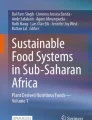 Climate-resilient food systems for nutrition security in Sub-Saharan ...