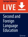 Content-Based Language Teaching | SpringerLink