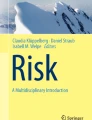 Expert Judgement in Risk and Decision Analysis | SpringerLink