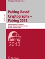 Function-Hiding Zero Predicate Inner Product Functional Encryption from Pairings | SpringerLink