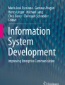 Analysis and Design of Information Systems | SpringerLink