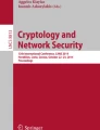 Efficient Conditional Proxy Re-encryption with Chosen-Ciphertext Security | SpringerLink