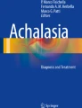 Surgical management of achalasia | Abdominal Radiology