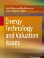 Energy Economics: Concepts, Issues, Markets and Governance | SpringerLink
