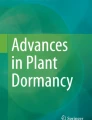 Molecular regulation of bud dormancy in perennial plants | Plant Growth ...