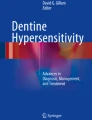 The mechanism of dentine hypersensitivity: Stimuli-induced directional ...