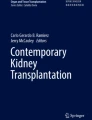 Organ Procurement Organization and New Kidney Allocation | SpringerLink