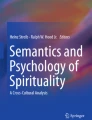 The Spiritual Orientation Inventory (SOI): A Multidimensional Measure ...