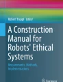 An Introduction to Ethics in Robotics and AI | SpringerLink