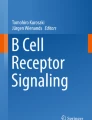 B Cell Receptor Signaling | SpringerLink