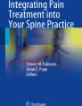 Spinal Cord Stimulation: Surgical (Paddle) Technique | SpringerLink