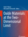Metal alkoxides as models for metal oxides—the concept revisited ...