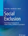 The Effects of Different Types of Classism on Psychological Outcomes ...