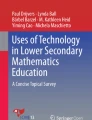 The role of digital technologies in mathematics education: purposes and ...