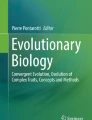 Homoplasy as an Evolutionary Process: An Optimistic View on the ...