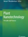 Nano-fertilizers and Their Smart Delivery System | SpringerLink