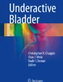 Pathophysiological Mechanisms Involved in Overactive Bladder/Detrusor ...