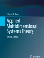Linear Systems | SpringerLink