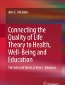 The Psychology of Quality of Life: Wellbeing and Positive Mental Health ...