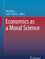 Identity Theories in Economics: A Phenomenological Approach | SpringerLink