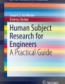An Introduction to Experimental Design Research | SpringerLink