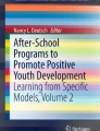 After-School Programs to Promote Positive Youth Development ...