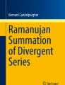 An algebraic generalization of the Ramanujan sum | The Ramanujan Journal