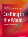 Crafting in Dialogue with the Material Environment | SpringerLink