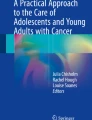 The Adolescent and Young Adult With Cancer: State of the Art—Epithelial ...