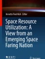 Handbook of Space Resources | SpringerLink