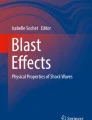 Blast wave kinematics: theory, experiments, and applications | Shock Waves