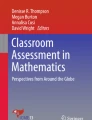 Formative Assessment in Mathematics Education: A Systematic Review ...