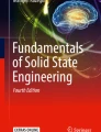 Solid-State Electronics: A Brief Overview | SpringerLink
