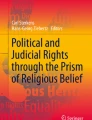 Religion and Human Rights: An International Perspective | SpringerLink