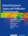 Proliferative vitreoretinopathy: an update on the current and emerging ...