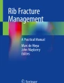 Symptomatic rib fracture nonunion: a systematic review of the ...
