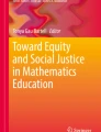 Equity in mathematics education | ZDM – Mathematics Education
