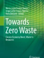 Circular Economy and Waste Valorisation: Theory and Practice from an ...