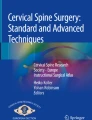 Patient Positioning Techniques in Spinal Surgery | SpringerLink