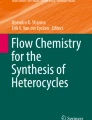 Flow chemical laboratory practice for undergraduate students: synthesis ...