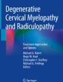 Myelopathy: Nurick Grading System | SpringerLink