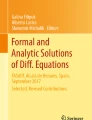 Analytical Methods in Applied Mathematics | Springer Nature Link