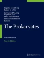 Taxonomy and Phylogeny of Prokaryotes | SpringerLink