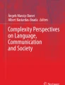 Biolinguistics and biological systems: a complex systems analysis of ...