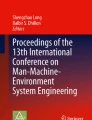 Man-Machine-Environment System Engineering: Proceedings of the 22nd ...
