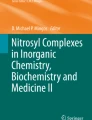 Nitrosyl Complexes in Inorganic Chemistry, Biochemistry and Medicine II ...