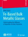 Bulk Metallic Glasses: At the Cutting Edge of Metals Research | MRS ...