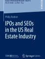 Seasoned Equity Offerings | Springer Nature Link (formerly SpringerLink)
