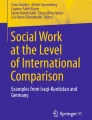 Changes and Challenges in Social Work: Implications for Professional ...