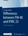 Did FIN 48 improve the mapping between tax expense and future cash ...